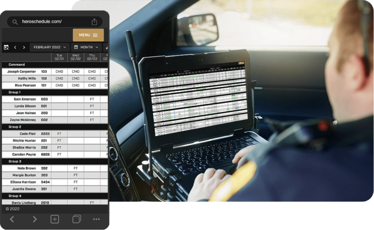 Hero Schedule | Shift Scheduling Software for Police & Fire & EMS