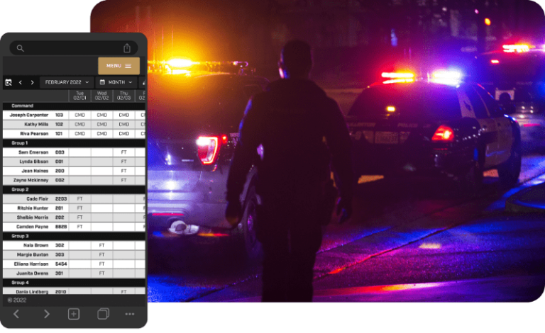Police Department Shift Scheduling Software | Hero Schedule