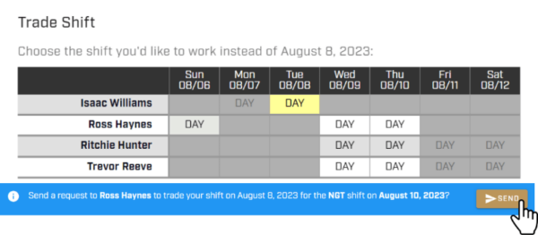 EMS Shift Scheduling Software - Assign Any Shift Type in Minutes